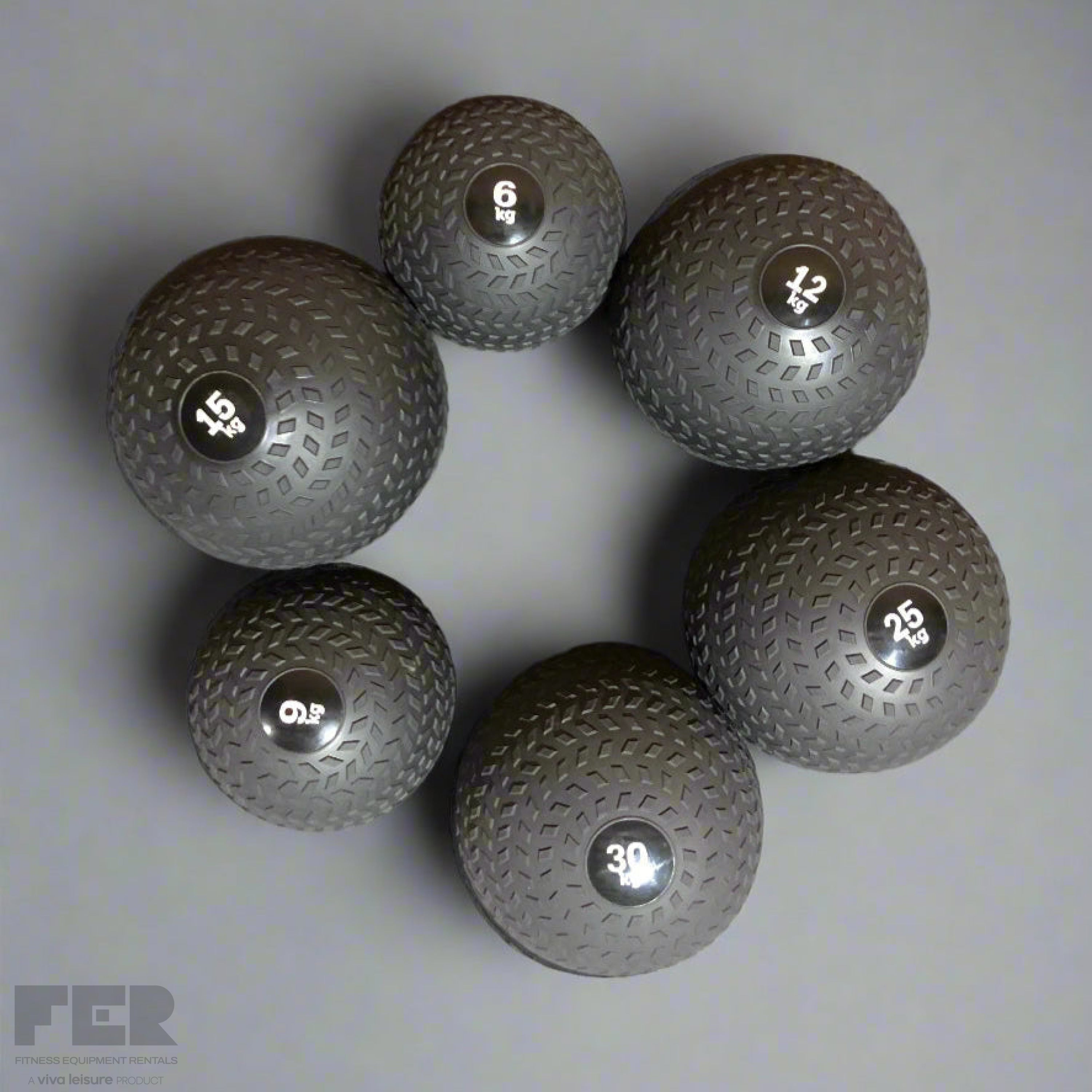 Heavy-Duty Slam Ball Set – Fitness Equipment Rentals